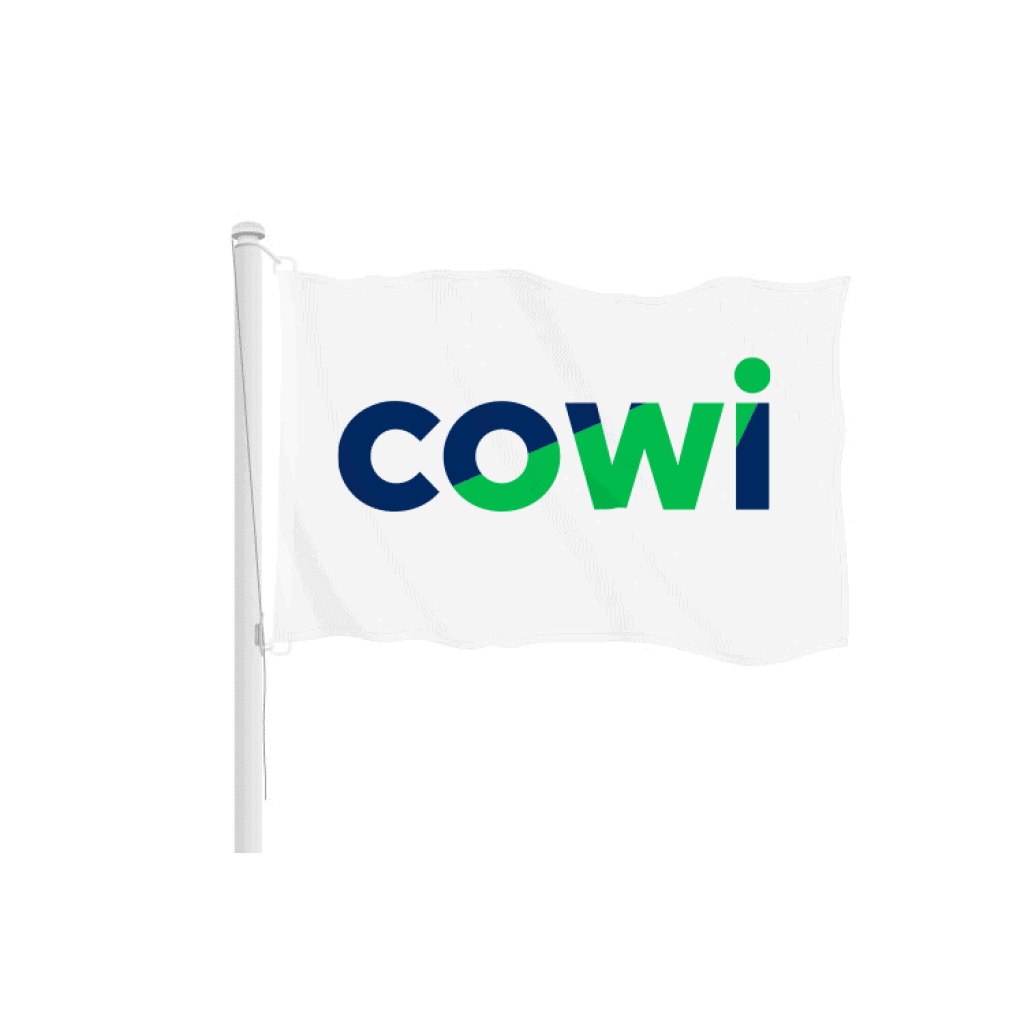 Vlag bedrukken – Cowi