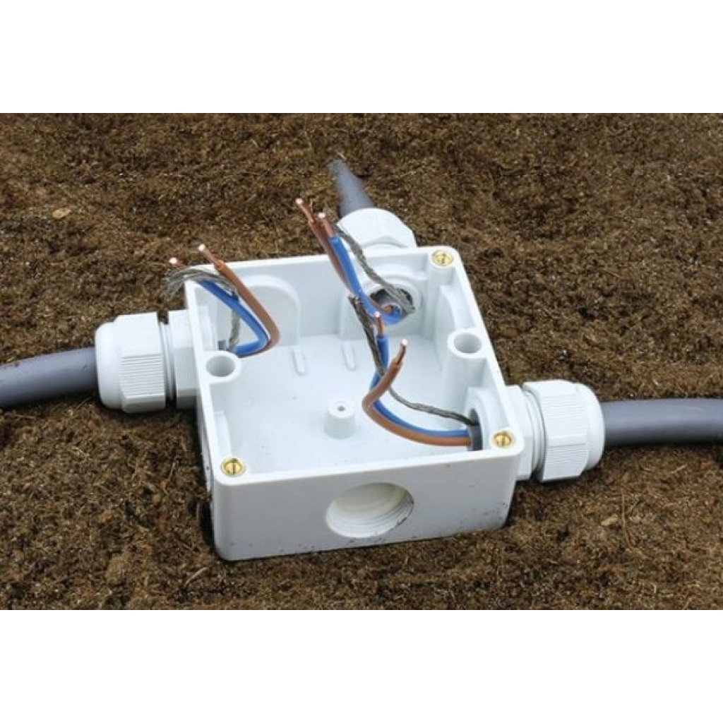 Gietmof (waterdicht aansluiten op de grondkabel) – Cowi