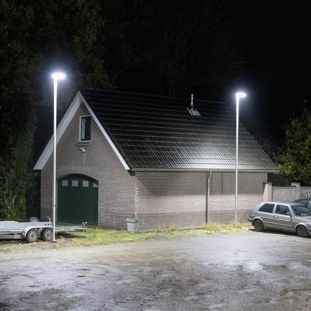 Kantelbare terrein lichtmast - 6 meter – In alle RAL kleuren mogelijk ...